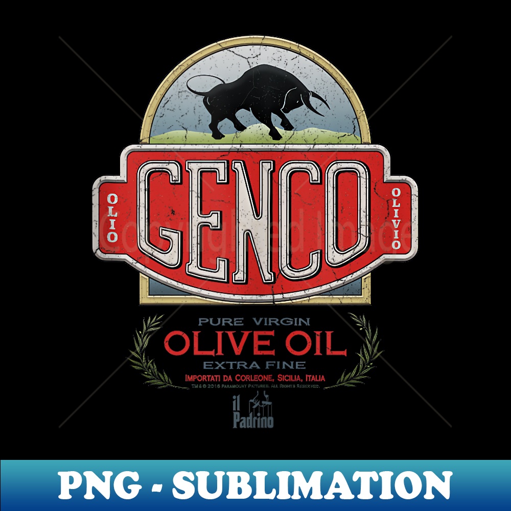 The Godfather Genco Olive Oil - Special Edition Sublimation | Inspire ...
