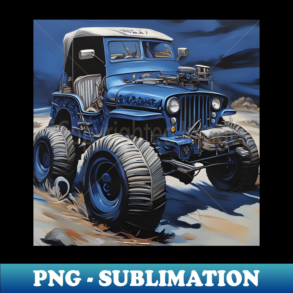 WILLYS J5 BLUE - Digital Sublimation Download File - Boost Y | Inspire ...