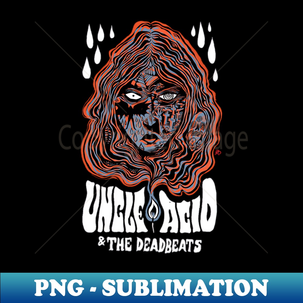 uncle acid and the deadbeats - Instant PNG Sublimation Downl | Inspire ...