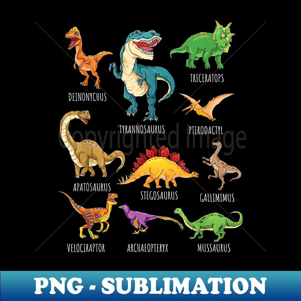 Types Of Dinosaurs Graphics Dino Identification - Exclusive | Inspire ...