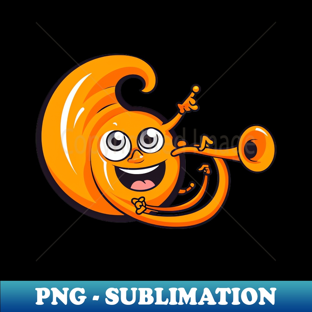 Trumpet - PNG Transparent Sublimation File - Perfect for Sub | Inspire ...