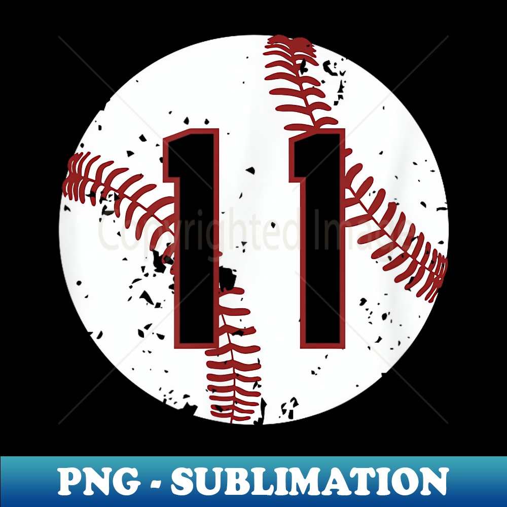 Vintage Baseball Number 11 Cool Softball Mom - Sublimation-R | Inspire ...