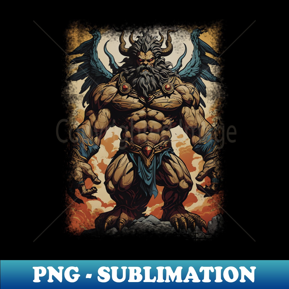 The Legend of Zeus - Signature Sublimation PNG File - Unleas | Inspire ...