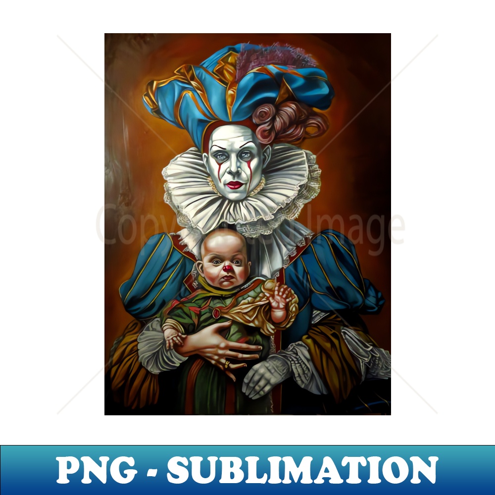The Baby Clown - Artistic Sublimation Digital File - Enhance | Inspire ...