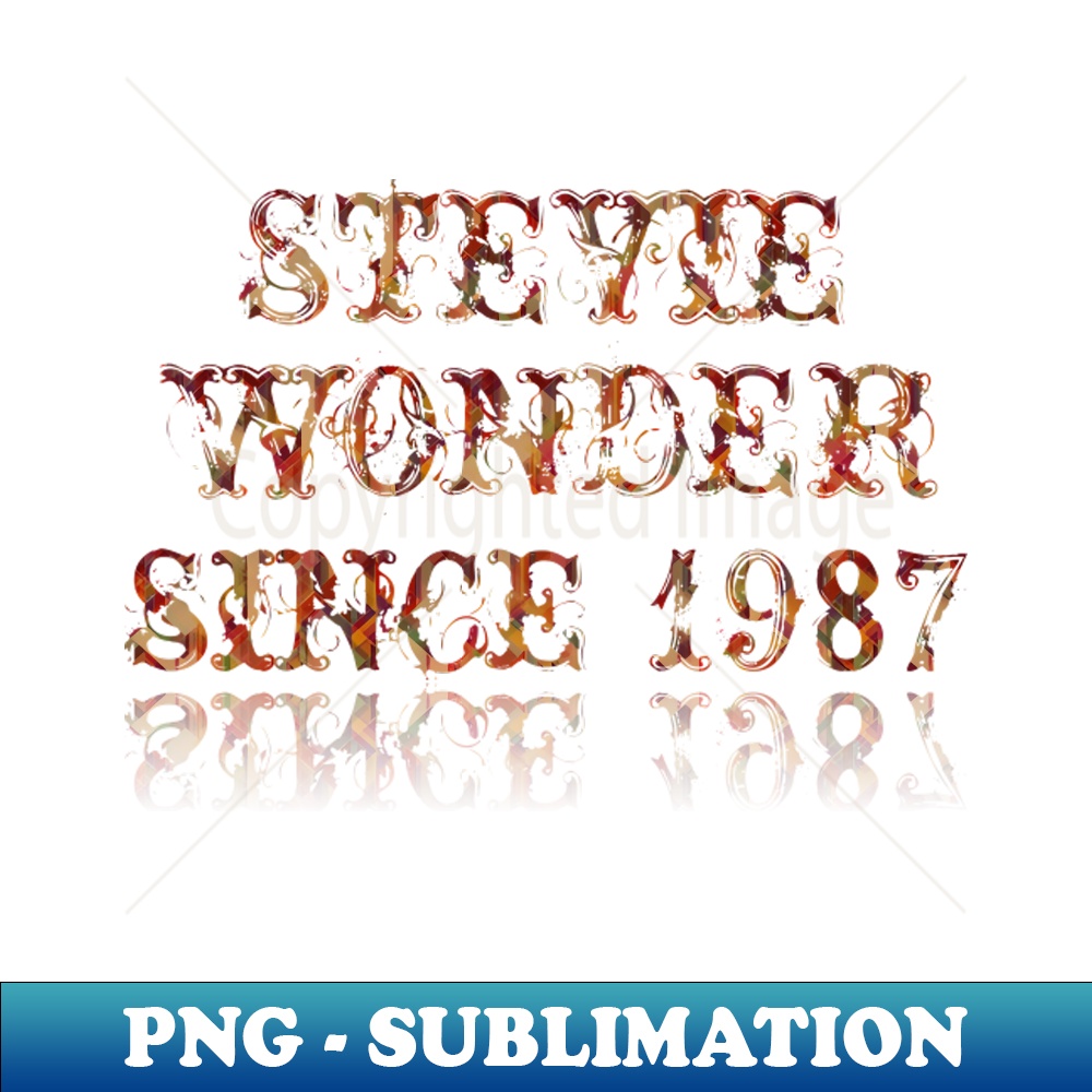 Stevie wonder - PNG Transparent Sublimation File - Create wi - Inspire ...