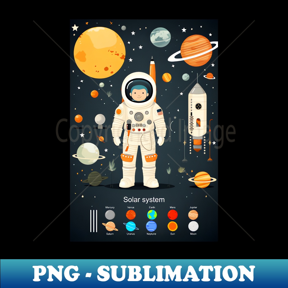 Solar system - Special Edition Sublimation PNG File - Defyin | Inspire ...