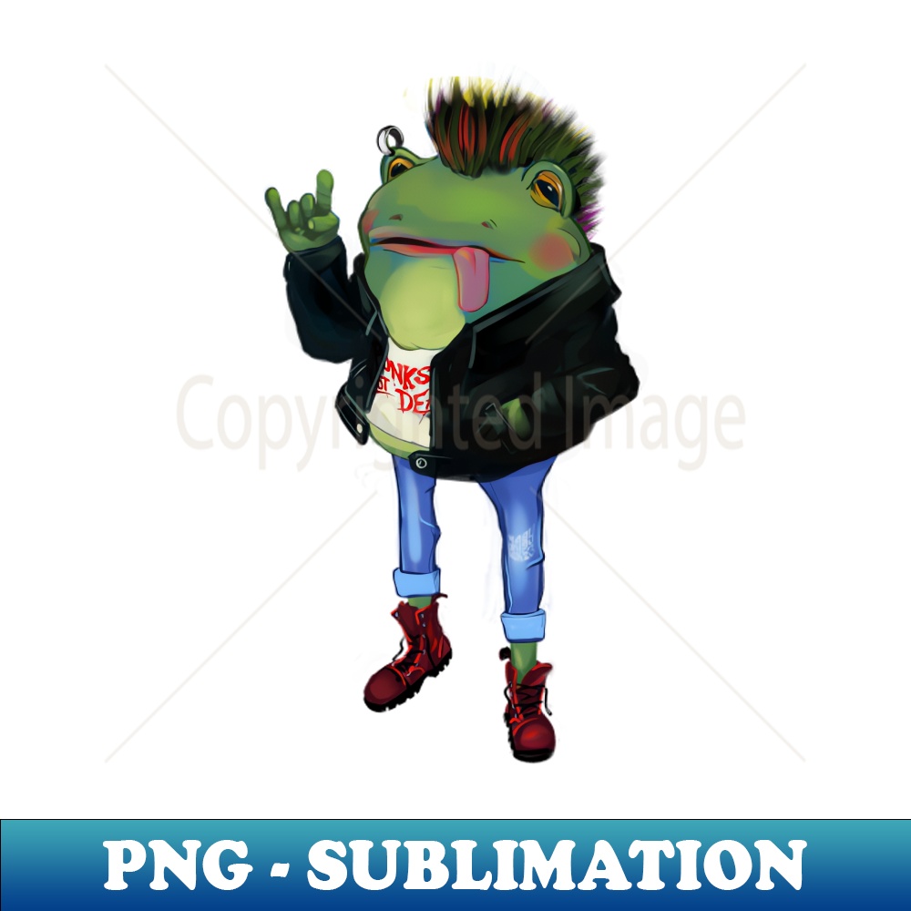 toad-punk - PNG Sublimation Digital Download - Unlock Vibran | Inspire ...