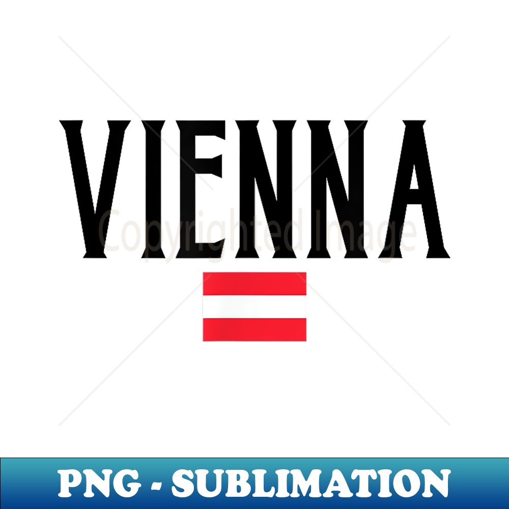 Vienna Austria Flag Vintage Black Text - PNG Transparent Sub | Inspire ...