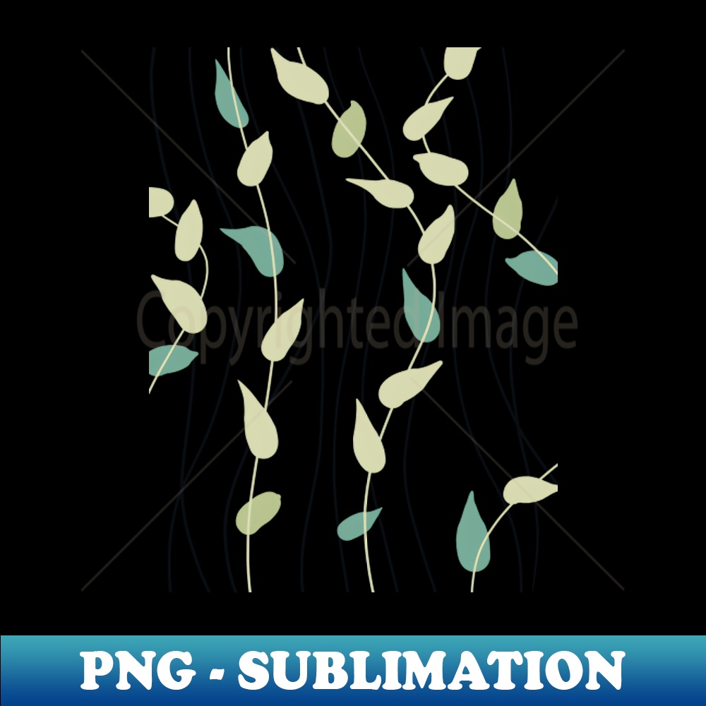 Line and Leaf Pattern - Signature Sublimation PNG File - Def | Inspire ...