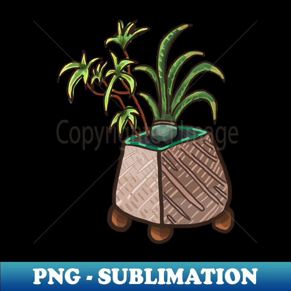 Planter - PNG Transparent Digital Download File for Sublimat | Inspire ...