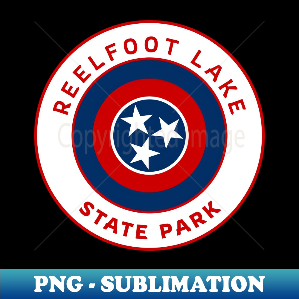 Reelfoot Lake State Park Tennessee Flag Bullseye - Creative | Inspire ...