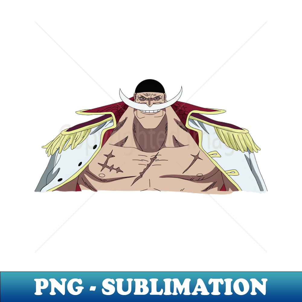 Whitebeard From One Piece - PNG Transparent Sublimation Desi | Inspire ...