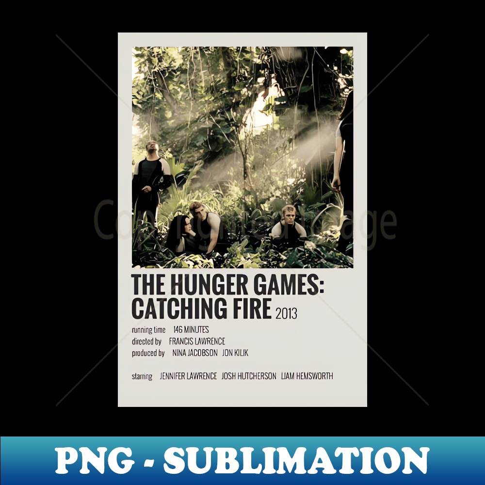 The Hunger Game Poster - Unique Sublimation PNG Download - B - Inspire ...