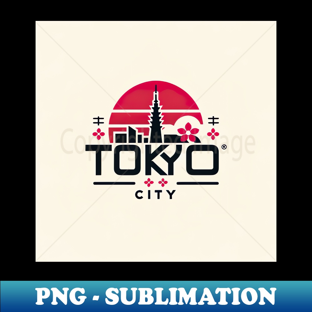 Tokyo City - PNG Transparent Sublimation File - Unlock Vibra - Inspire ...