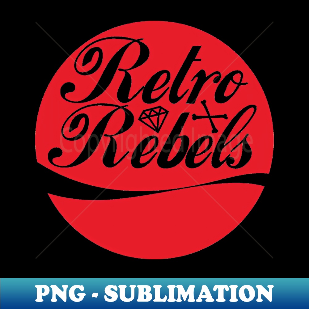Retro Rebels Refreshing Logo II - Exclusive Sublimation Digi | Inspire Uplift