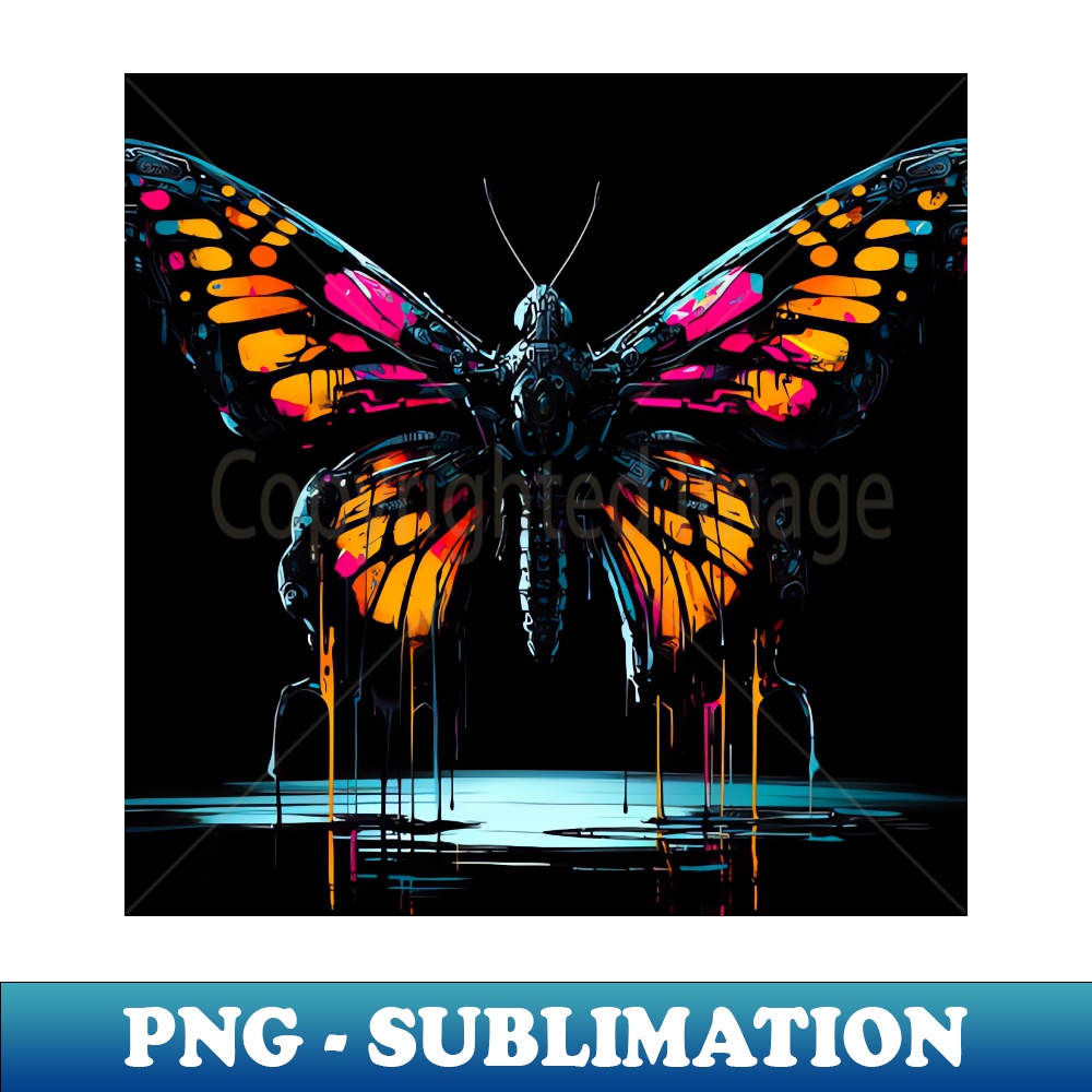 Butterfly Drip - Aesthetic Sublimation Digital File - Create | Inspire ...