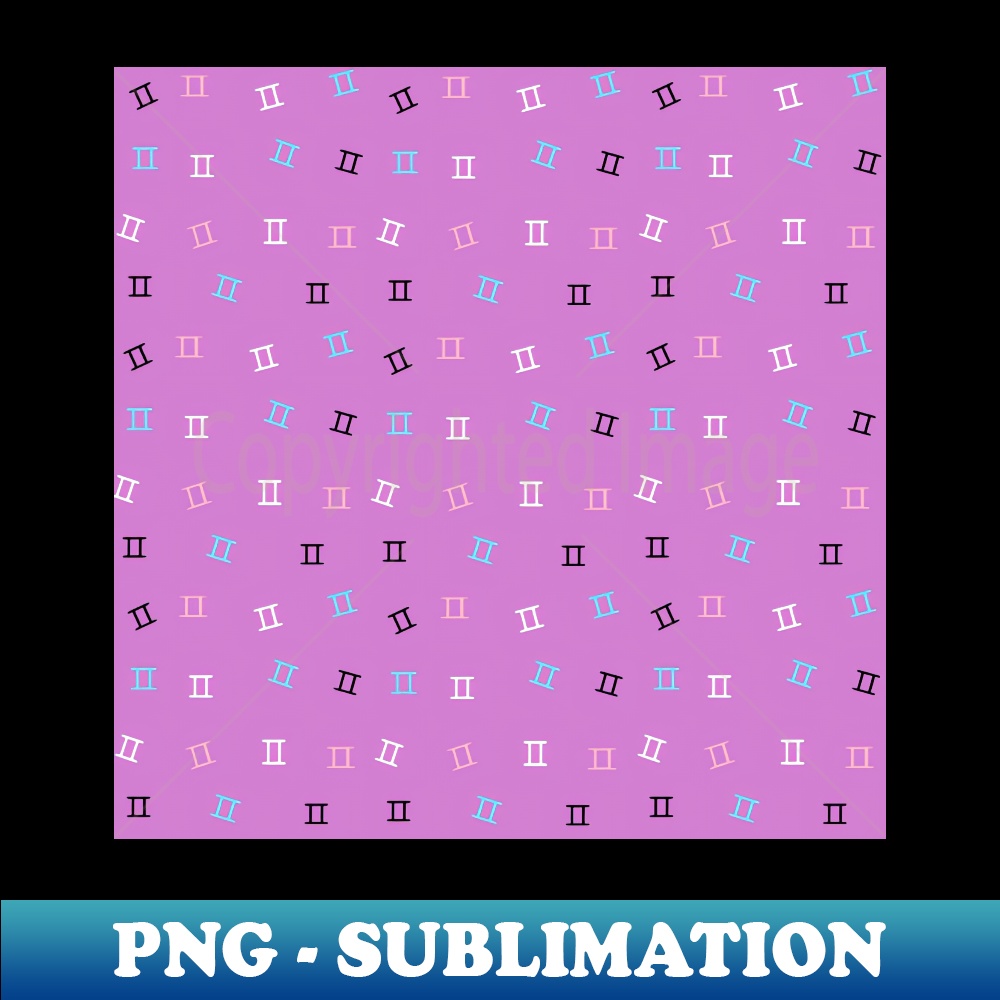 Cute Purple Monogram Gemini Zodiac Sign Horoscope Sign Astro | Inspire ...