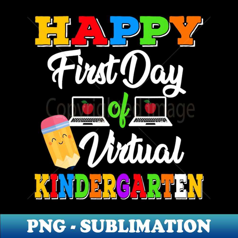 Happy First Day of Virtual Kindergarten Kids Online Teaching | Inspire ...