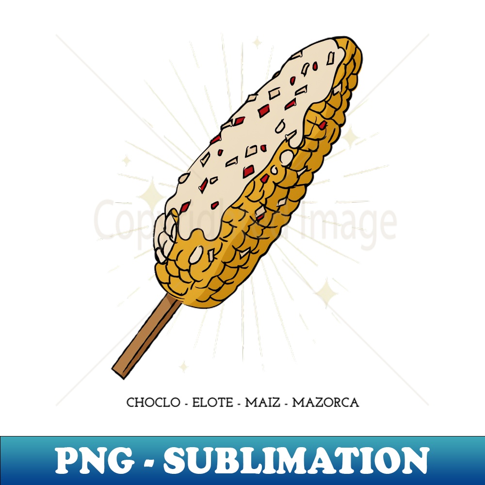 CHOCLO ELOTE MAIZ MAZORCA CORN - Digital Sublimation Downloa | Inspire ...