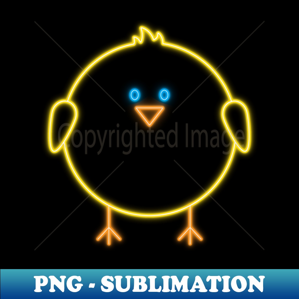 Neon Chook - PNG Transparent Digital Download File for Subli - Inspire ...