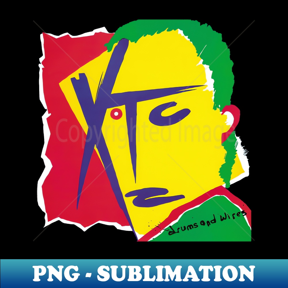 Xtc Drums And Wires - Trendy Sublimation Digital Download - | Inspire ...