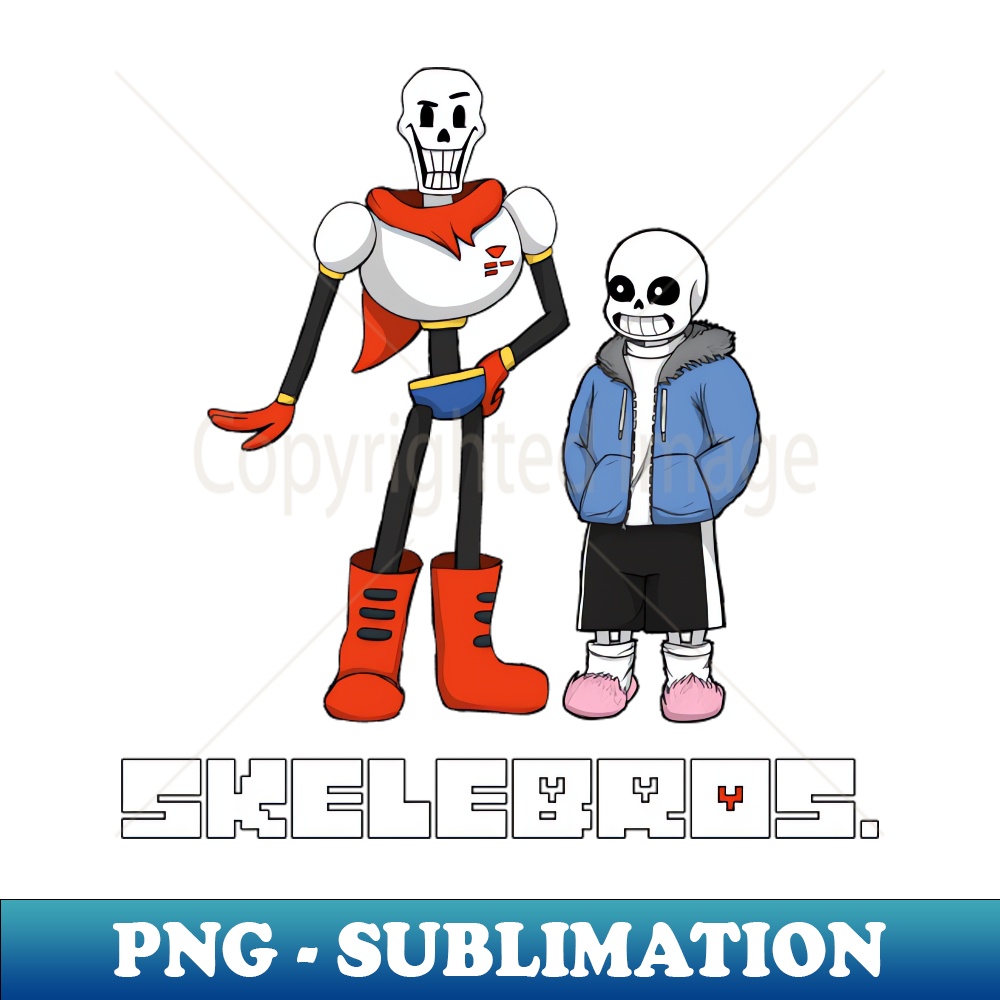 Undertale Skelebros Sans and Papyrus - Modern Sublimation PN | Inspire ...