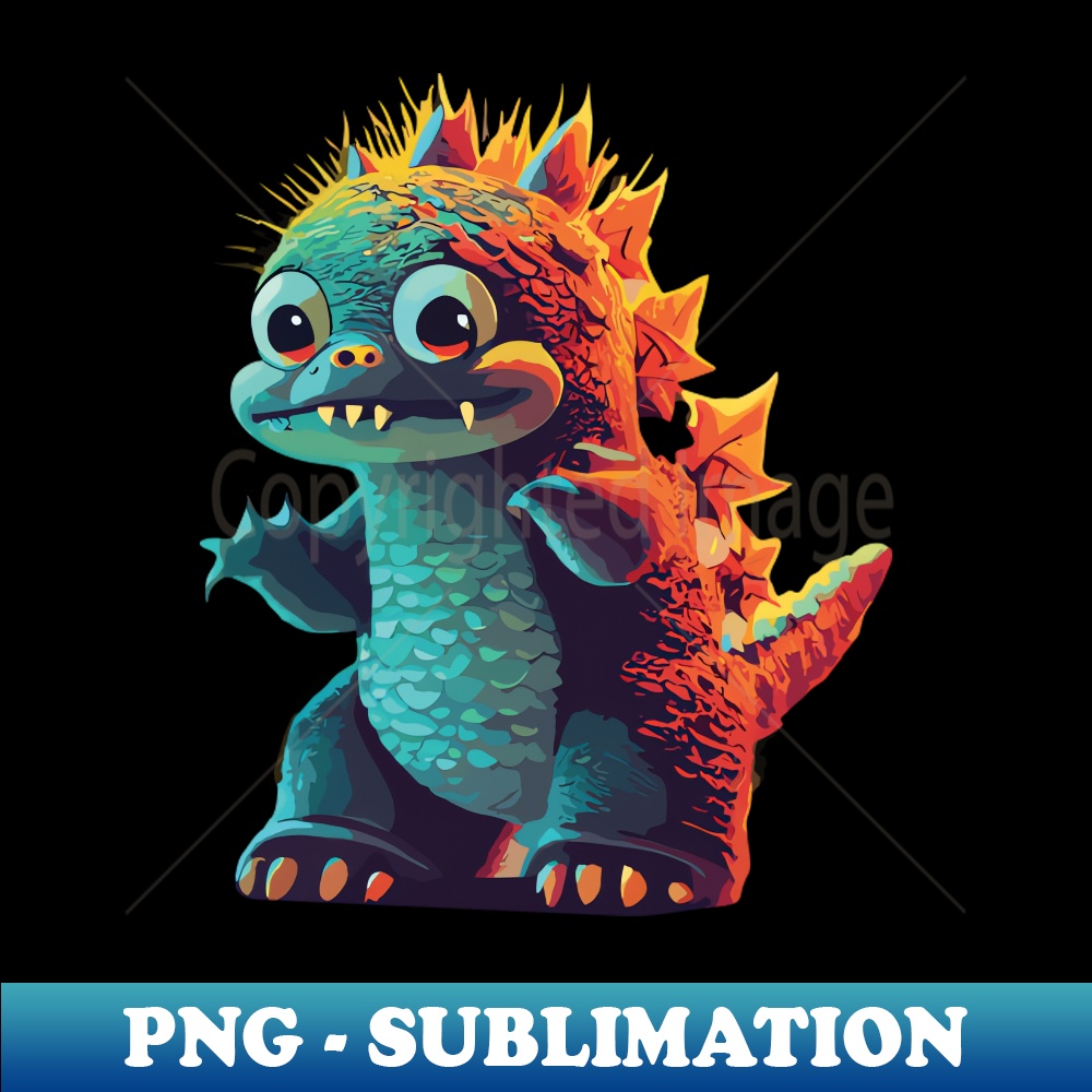 Cute Godzilla the King of the Monsters - Professional Sublim | Inspire ...