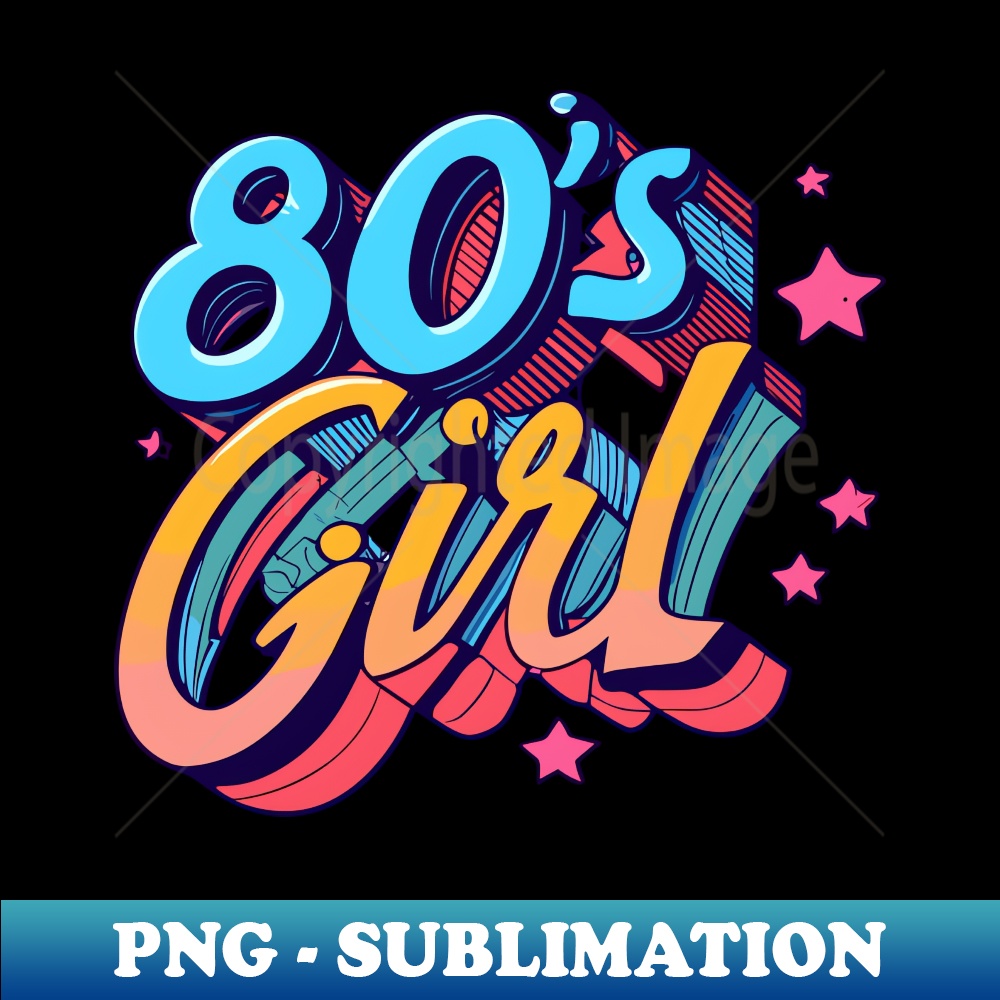 80s Girl Throwback Vintage - Retro Eighties Girl Pop Culture - Inspire ...