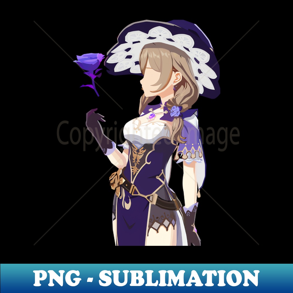 Genshin Impact - Lisa - Signature Sublimation PNG File - Def | Inspire ...