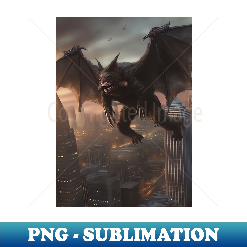Dark Fantasy Giant Bat - Professional Sublimation Digital Do | Inspire ...