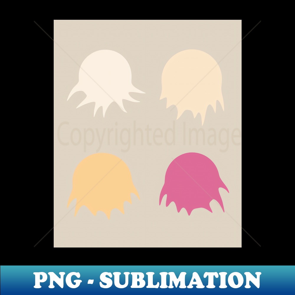 Melted Ice Cream Abstract Art Shapes Pattern Mid Century Min | Inspire ...