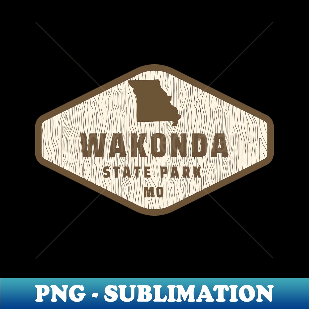 Wakonda State Park Missouri - Tree Log Texture Wooded Sign S | Inspire ...