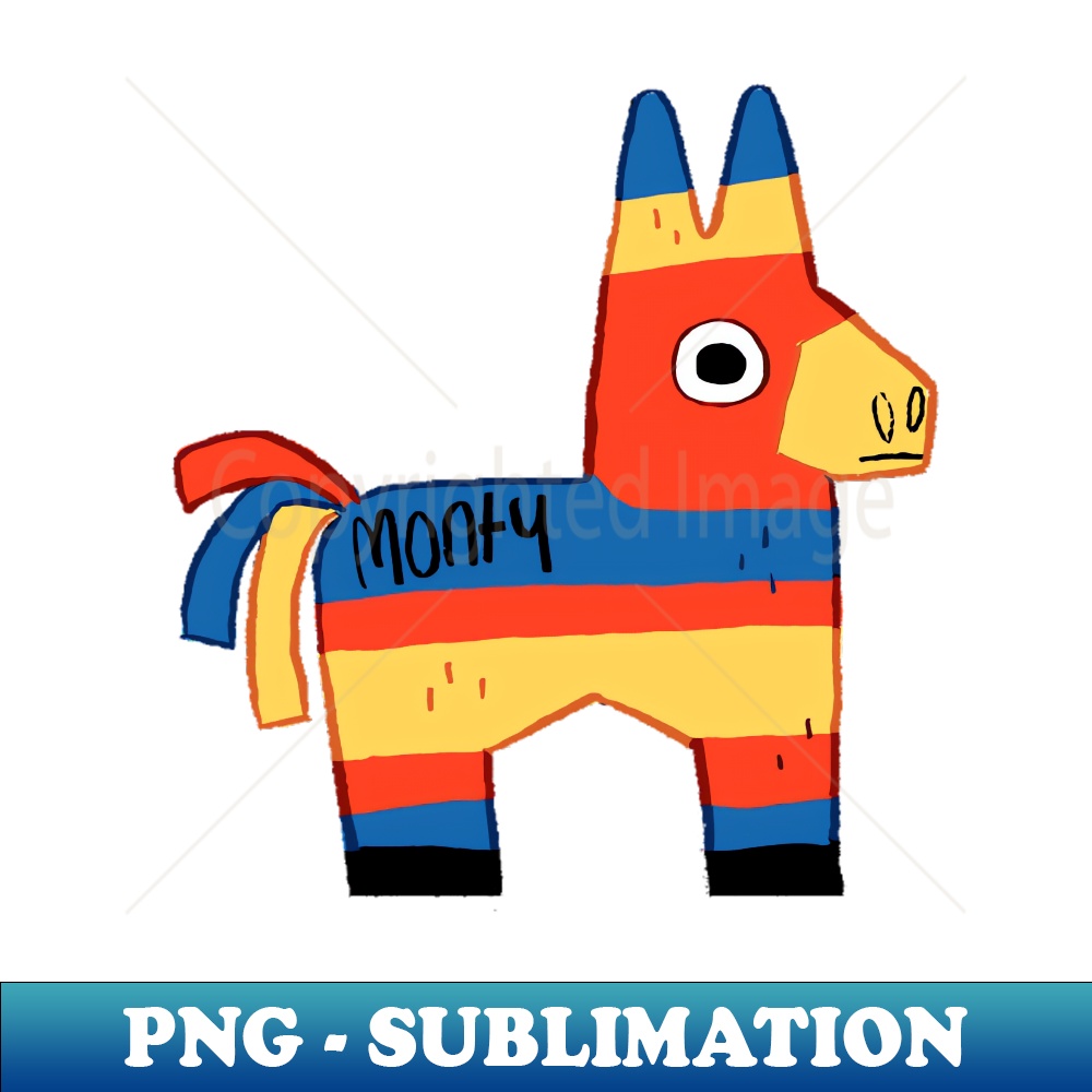 Monty the Pinata - Digital Sublimation Download File - Perfe | Inspire ...
