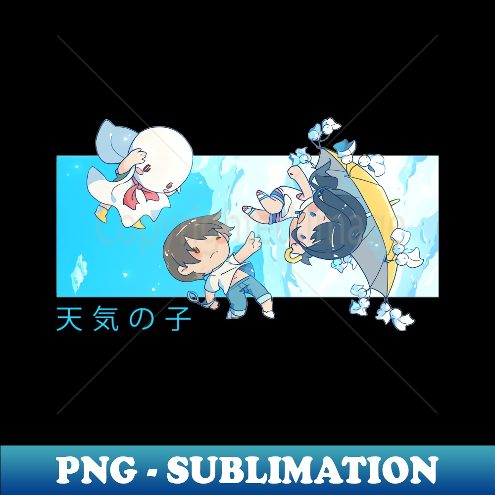 Rain of Hope Anime Tee Featuring Weathering You Characters i | Inspire ...