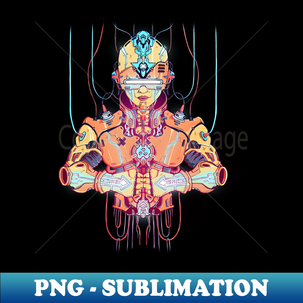 Mecha Avatar - Aesthetic Sublimation Digital File - Enhance - Inspire ...