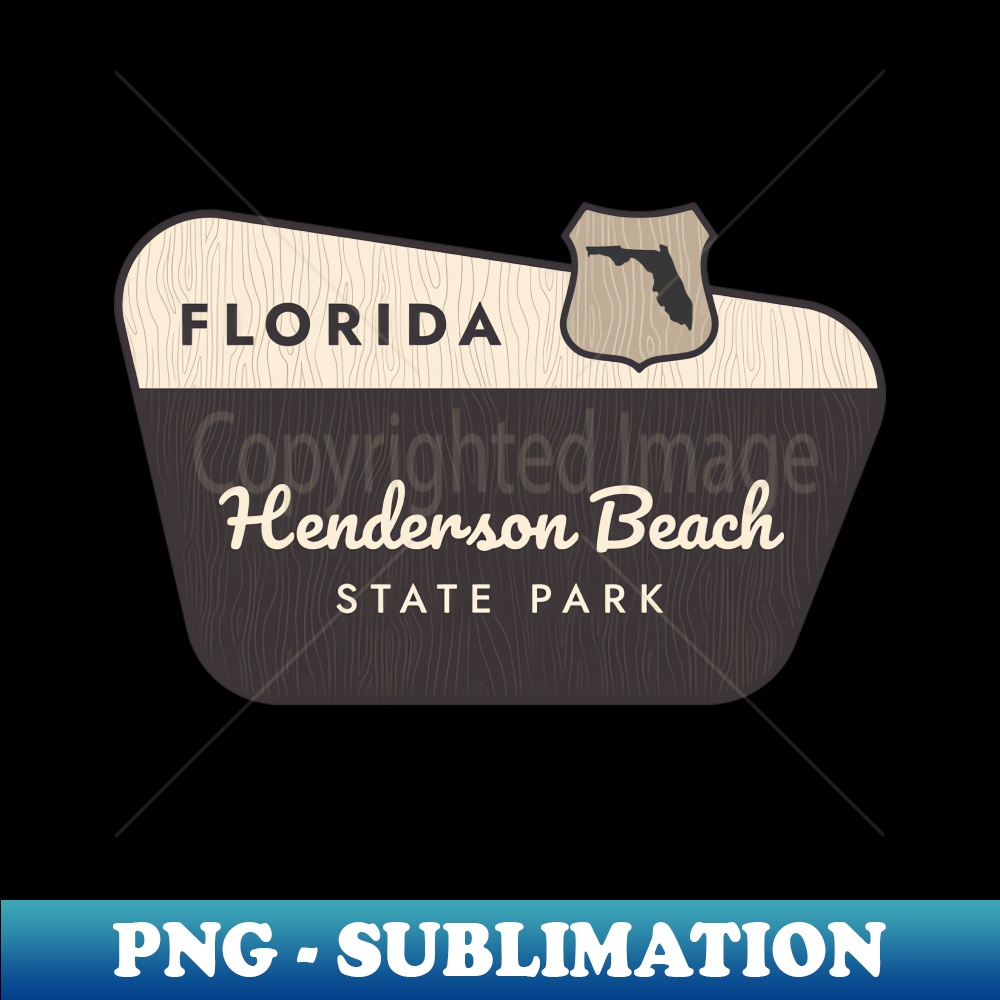 Henderson Beach State Park Florida Welcome Sign - Modern Sub | Inspire ...