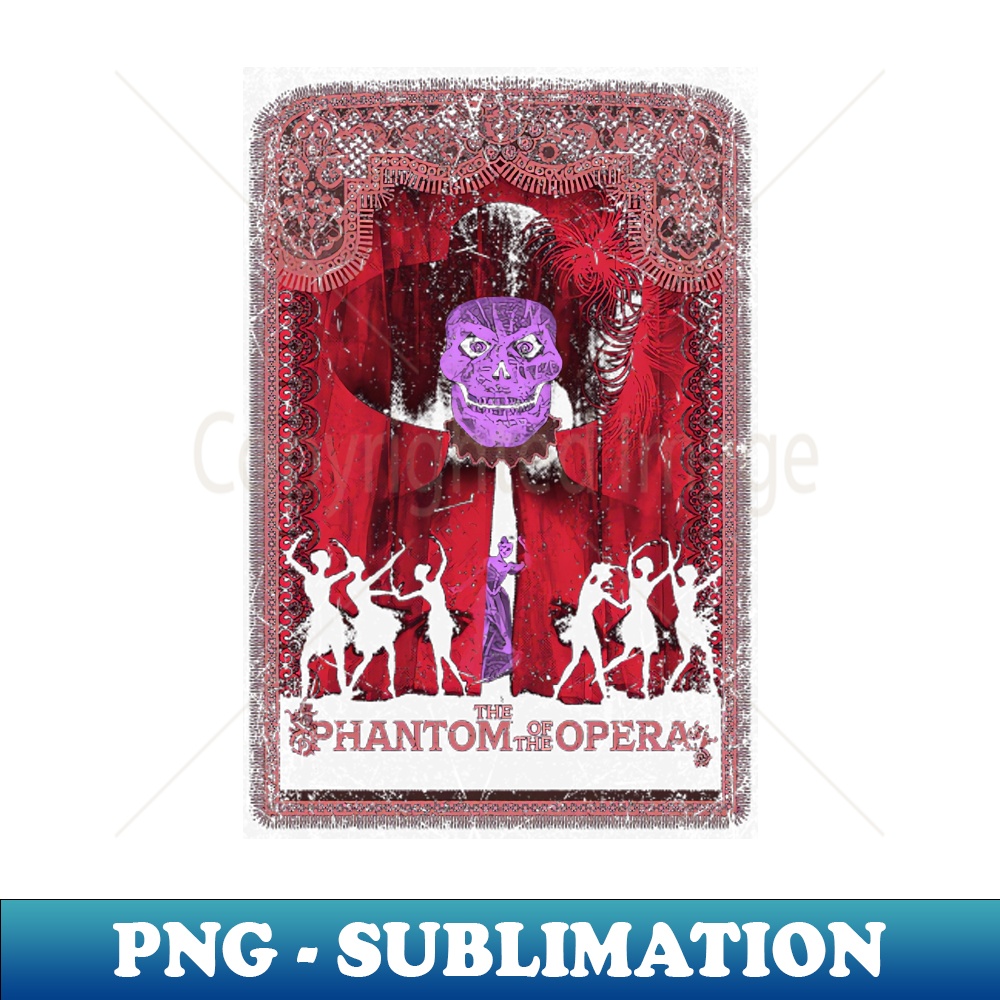 Music of the Night Phantom of the Opera Merch - Retro PNG Su | Inspire ...