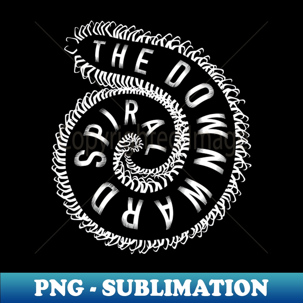 NIN - The Downward Spiral - Signature Sublimation PNG File - | Inspire ...