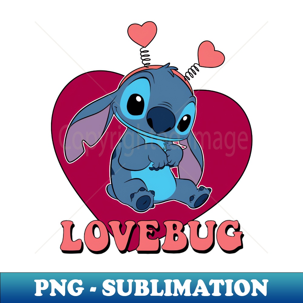 Lilo and Stitch Lovebug Stitch - Artistic Sublimation Digit | Inspire ...