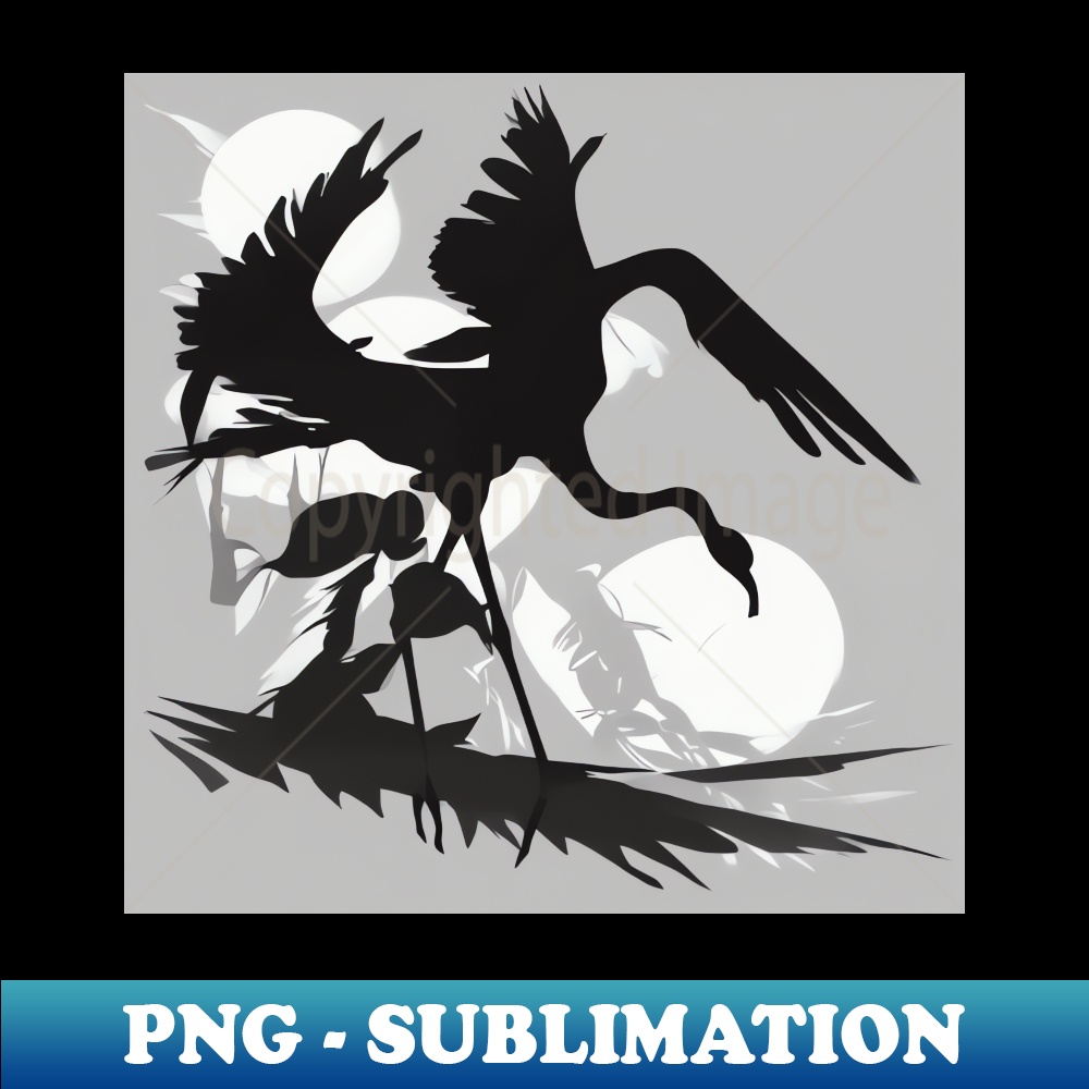 Flamingo Shadow Silhouette Anime Style Collection No 139 - E | Inspire ...