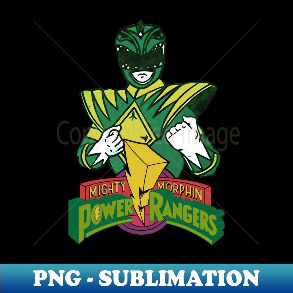 Power Rangers Green Ranger - Stylish Sublimation Digital Dow | Inspire ...