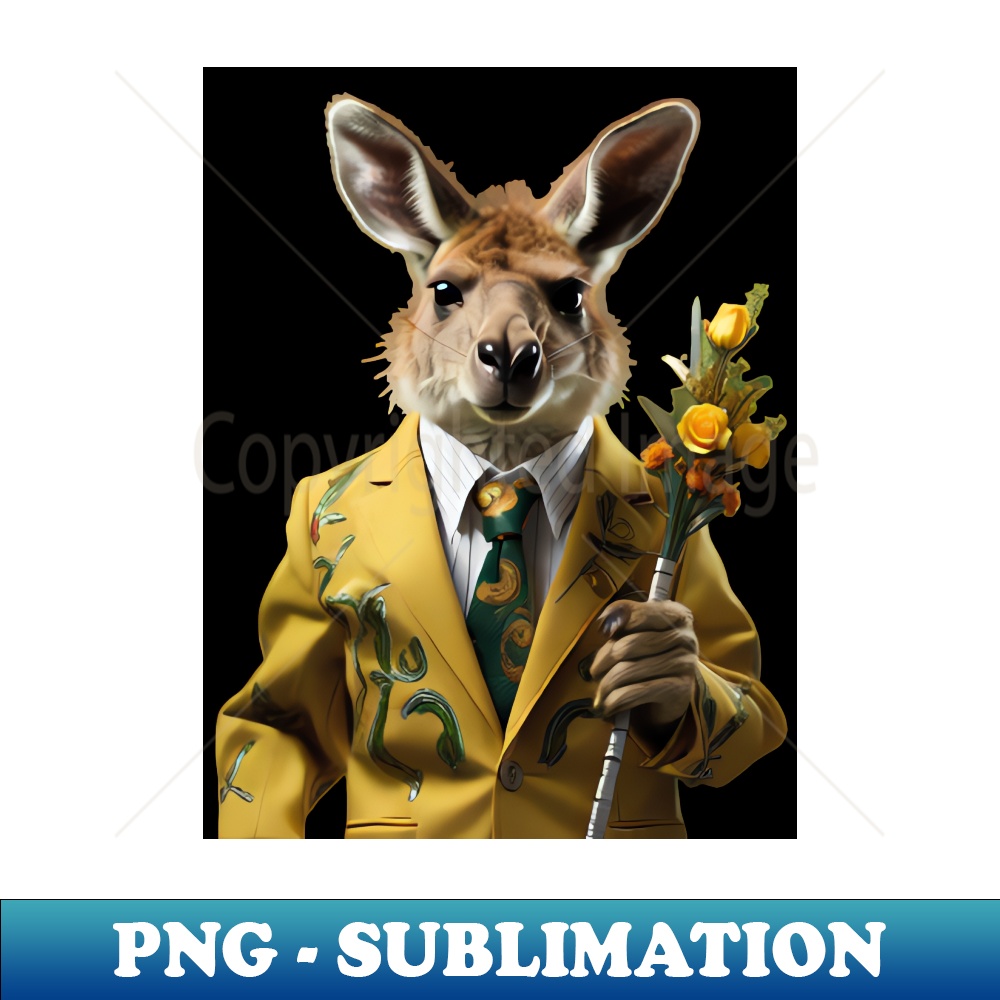 Elegant kangaroo - Aesthetic Sublimation Digital File - Defy | Inspire ...
