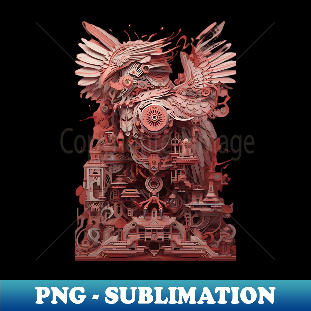 Red Bird Architect - PNG Transparent Sublimation File - Revo - Inspire ...