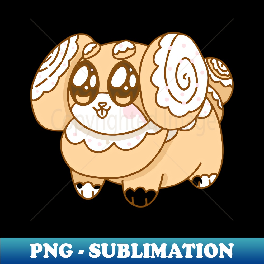 Cinnamon Roll Dog - Instant Sublimation Digital Download - B | Inspire ...