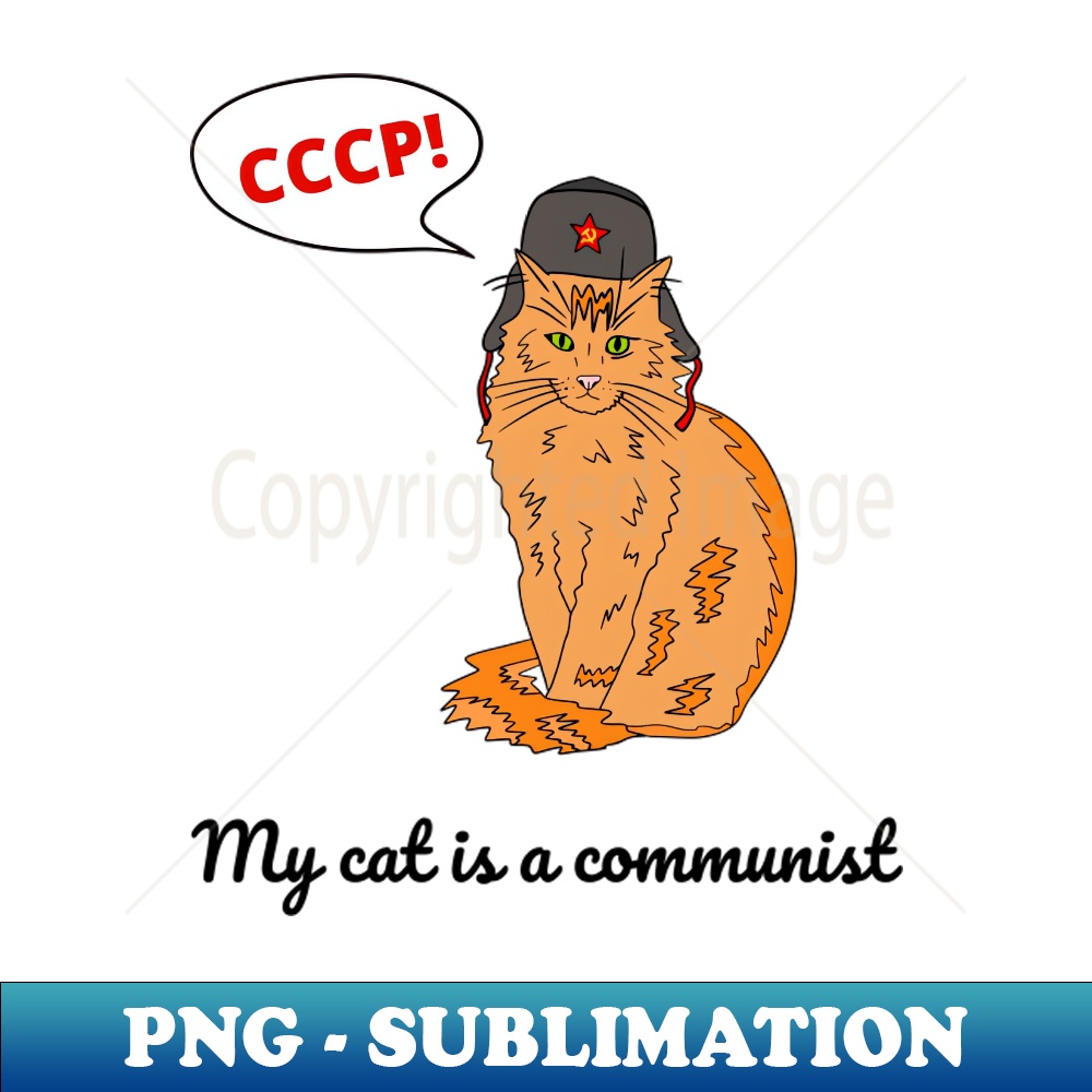 My cat is a communist - a funny Russian cat - High-Resolutio | Inspire ...