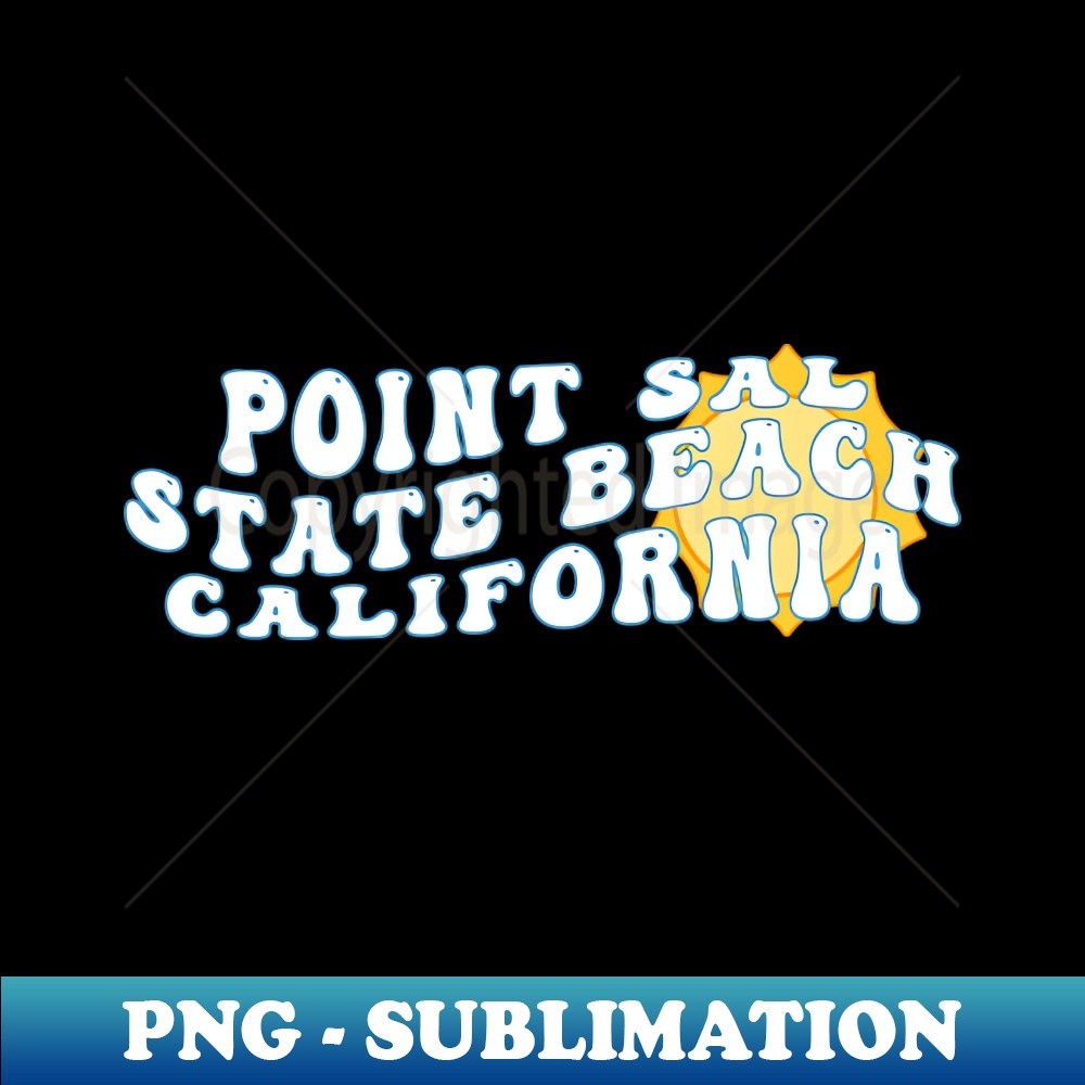 Point Sal State Beach California Retro Wavy 1970s Sunshine T | Inspire ...