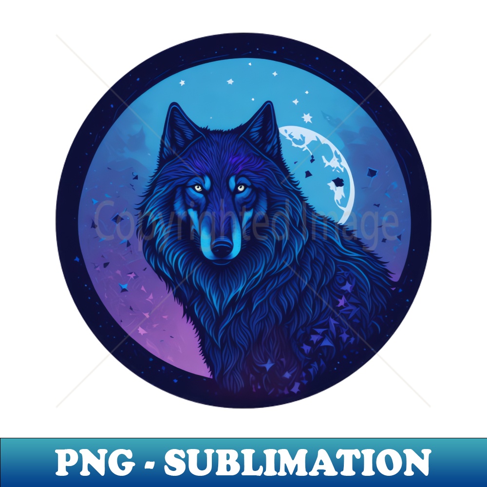 We Are All Made of Stardust - Dark Blue Wolf Design - Premiu | Inspire ...
