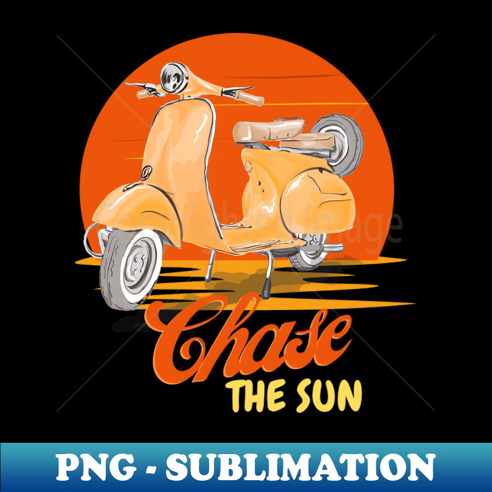 Chase the Sun - PNG Transparent Digital Download File for Su | Inspire ...