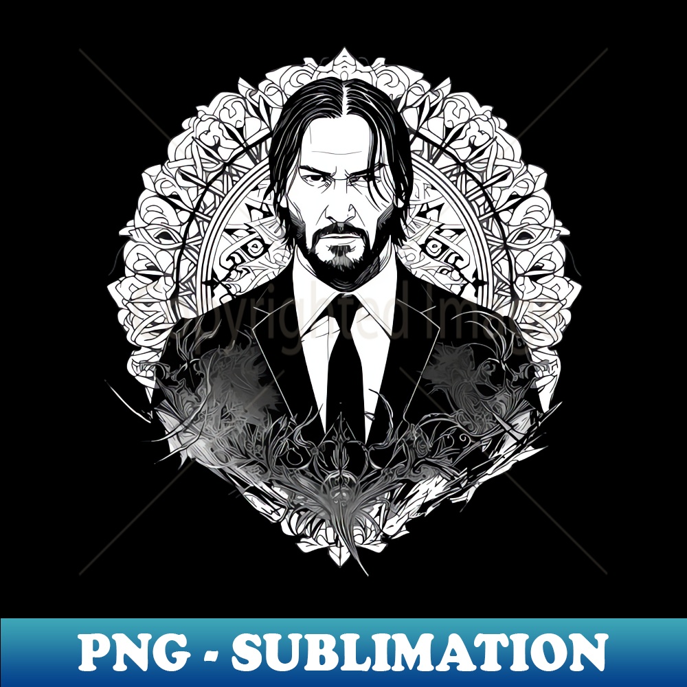 JOHN WICK - PNG Transparent Digital Download File for Sublim | Inspire ...