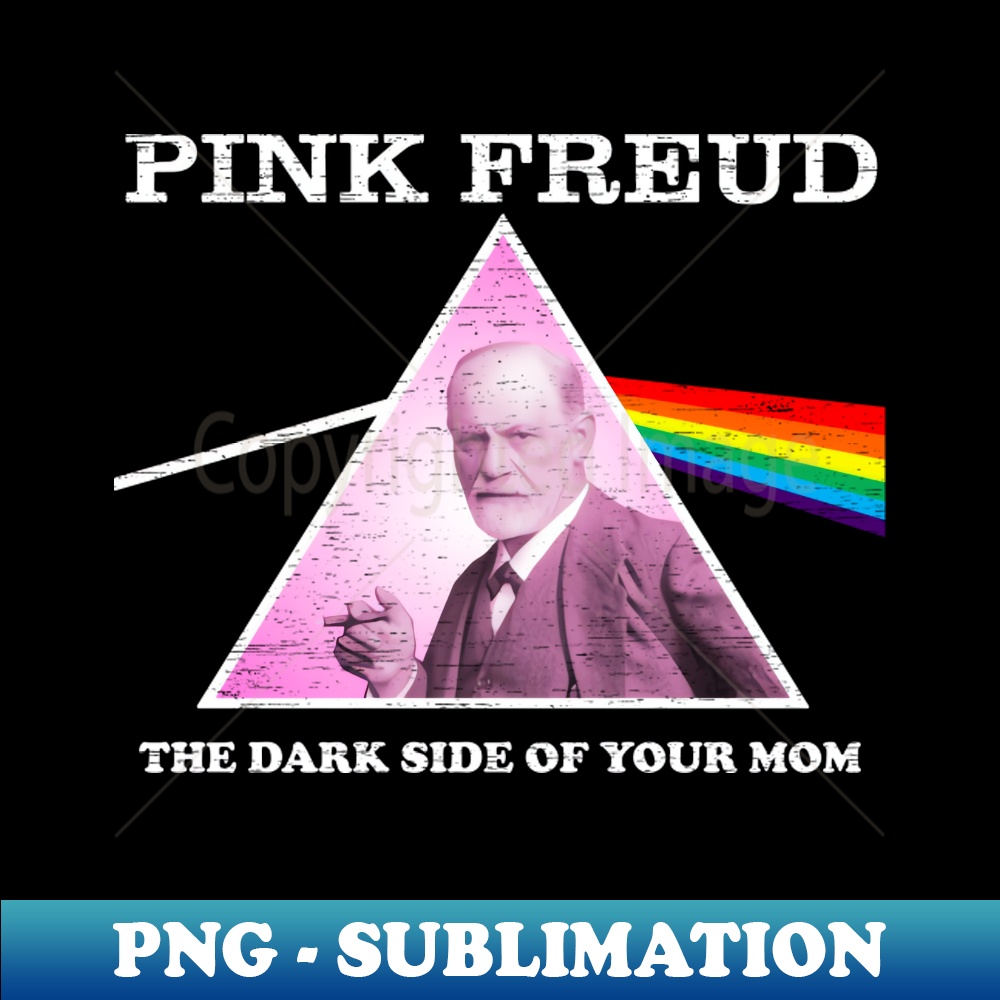 Pink Freud Vintage - PNG Transparent Sublimation Design - Sp | Inspire ...